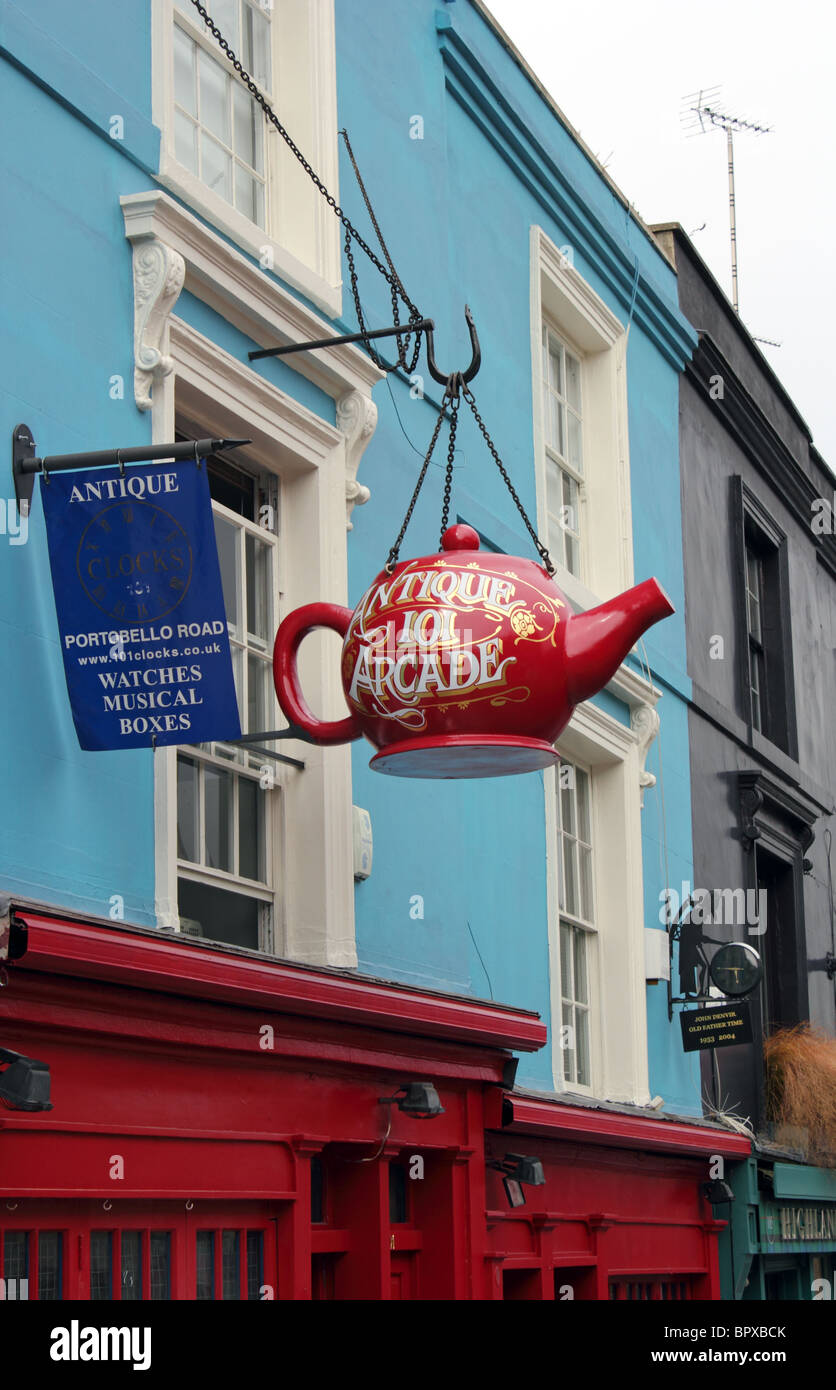 Red Teapot Arcade, 101 Portobello Road, Notting Hill, London, England ...