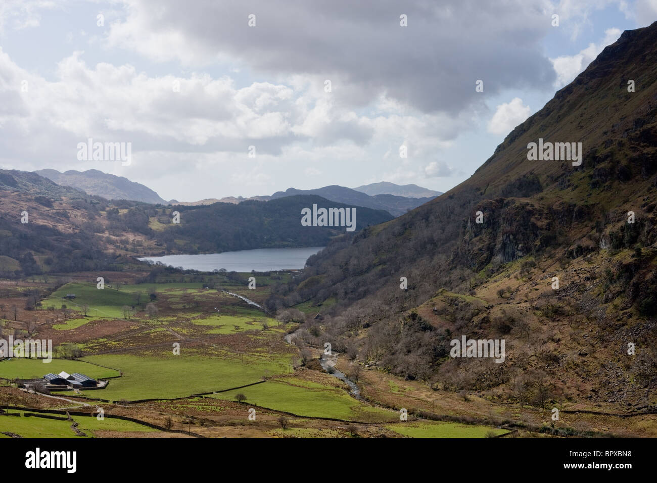 Nant Gwynant, Snowdonia National Park, North Wales Stock Photo - Alamy
