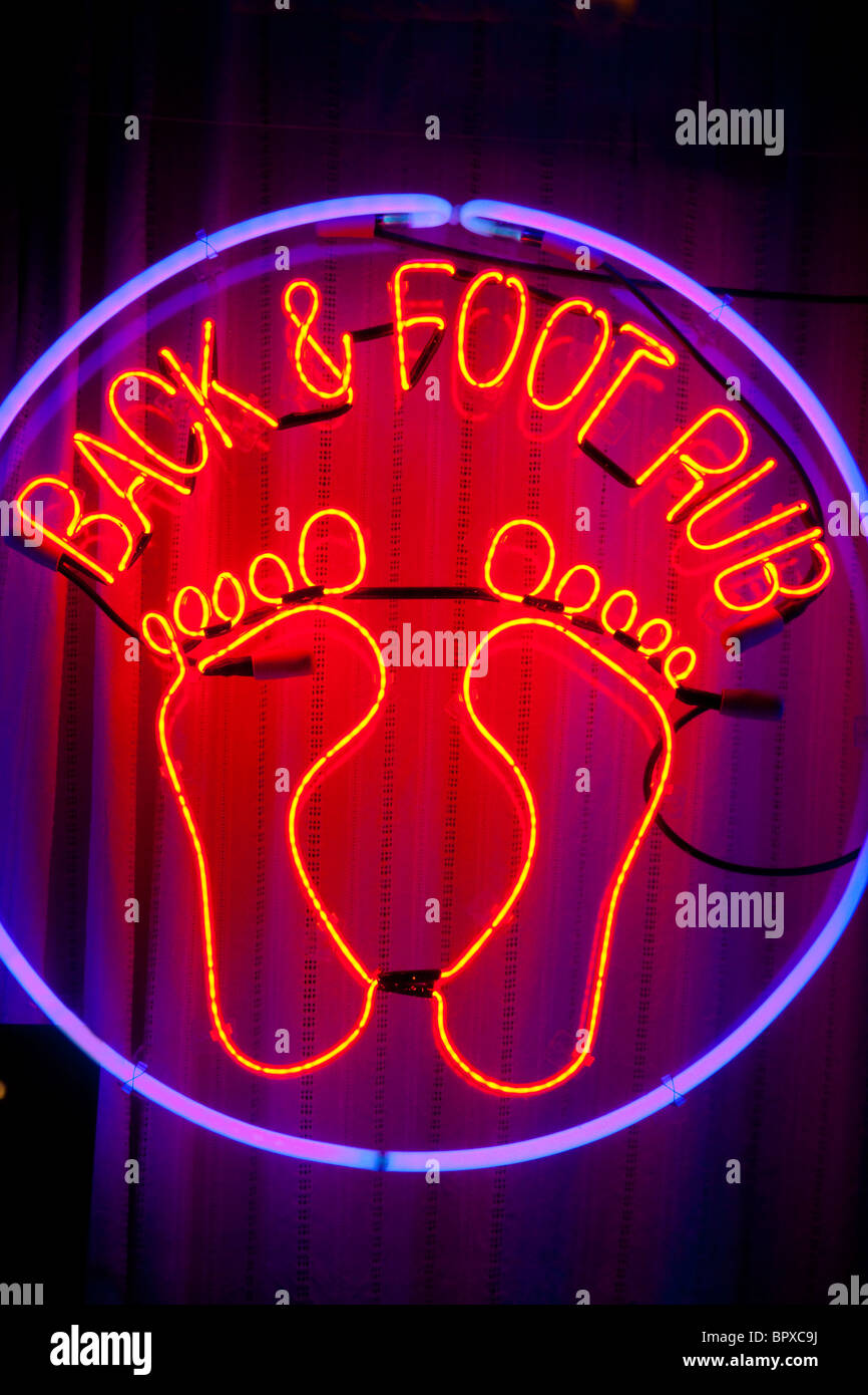 Back foot rub hi-res stock photography and images - Alamy