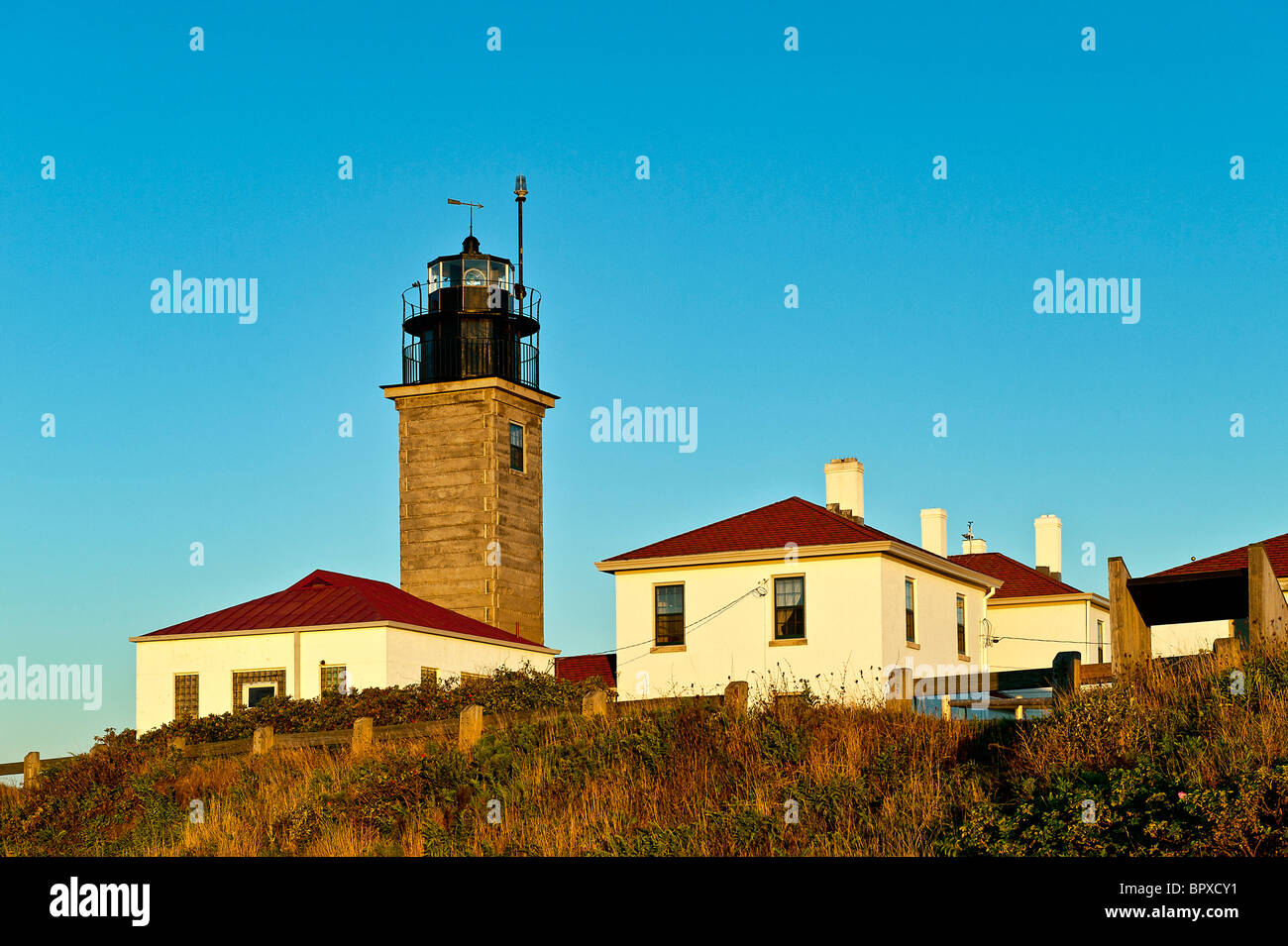 Beavertail lighthouse 1749 hi-res stock photography and images - Alamy