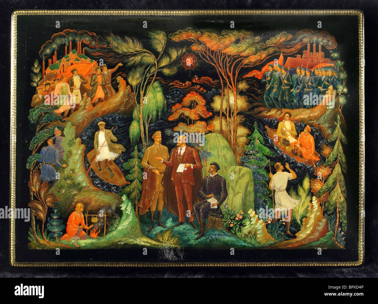 Palekh Painting High Resolution Stock Photography and Images - Alamy
