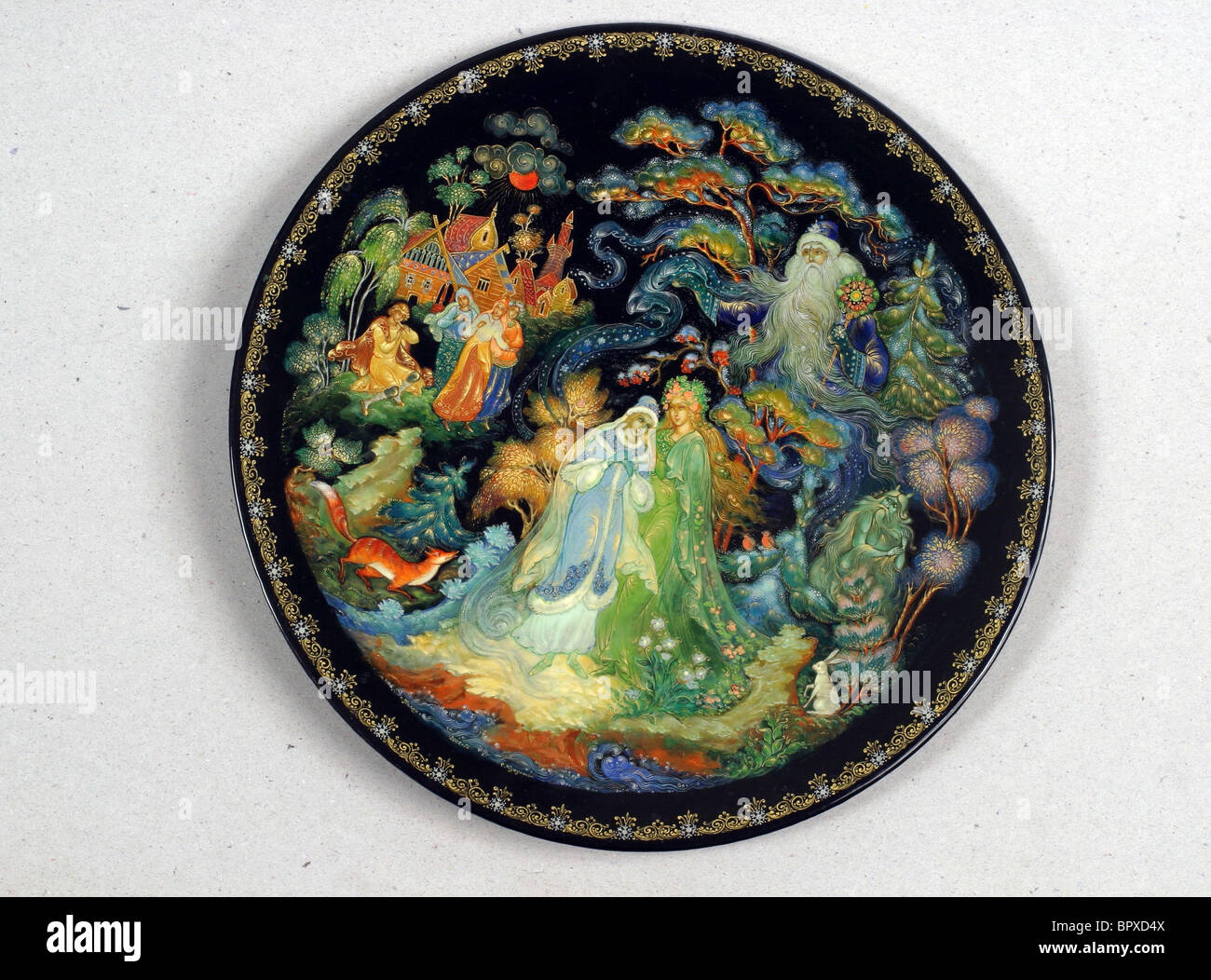Palekh Painting High Resolution Stock Photography and Images - Alamy