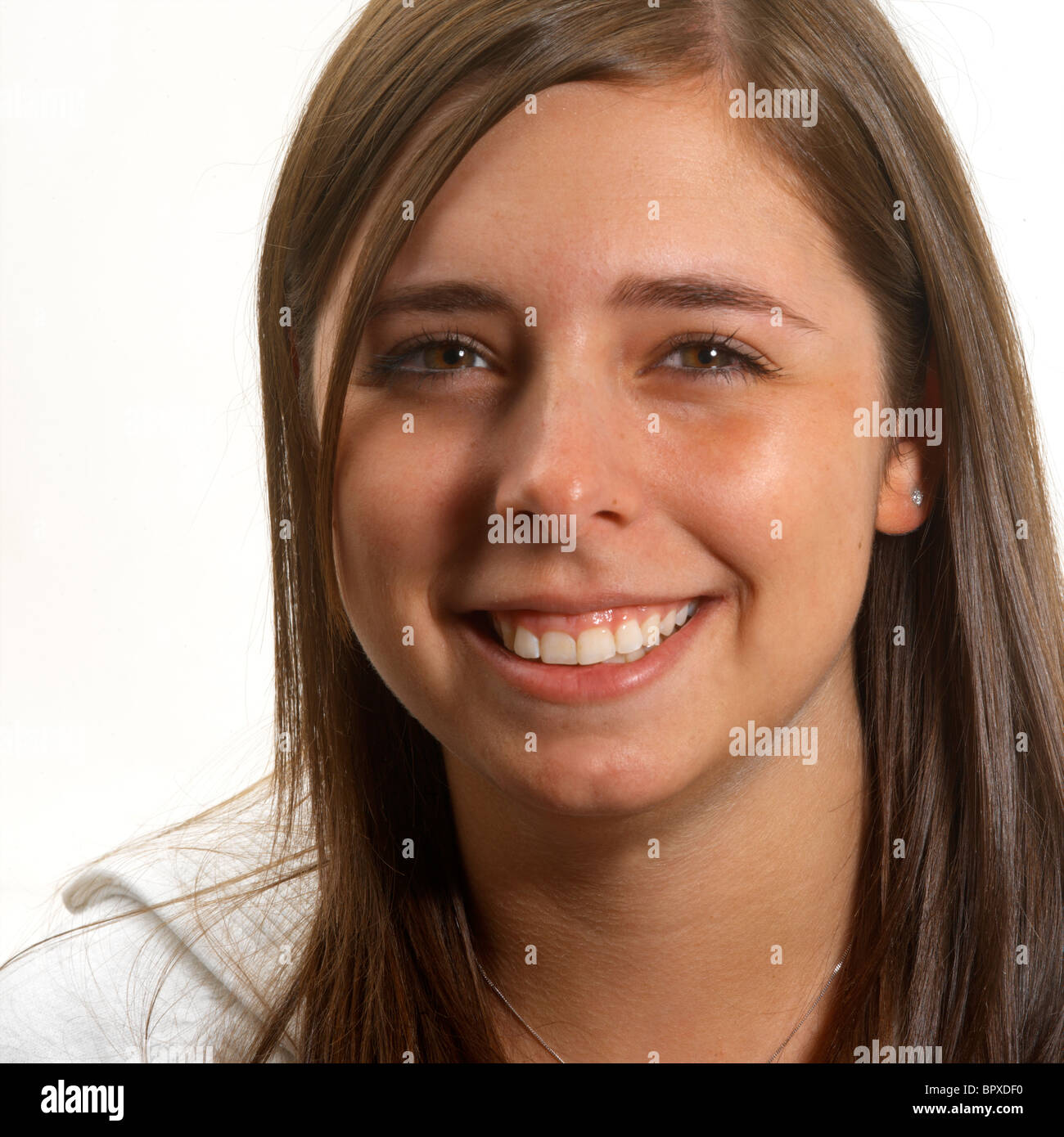 Smiling Young Woman Early Twenties Stock Photo - Alamy