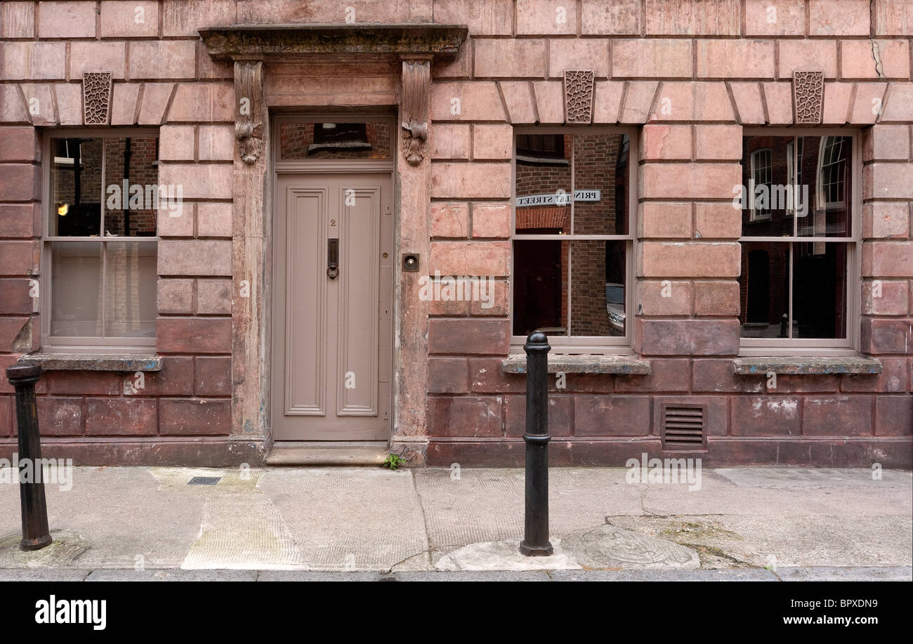 Front door of a Georgian house in Spitalfields London UK Stock Photo ...