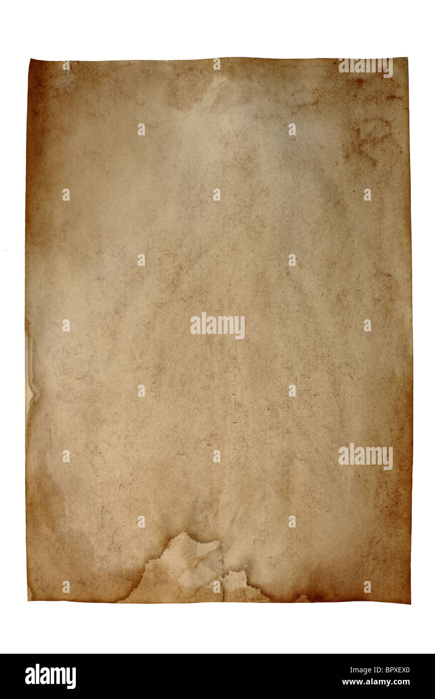 Aged paper hi-res stock photography and images - Alamy