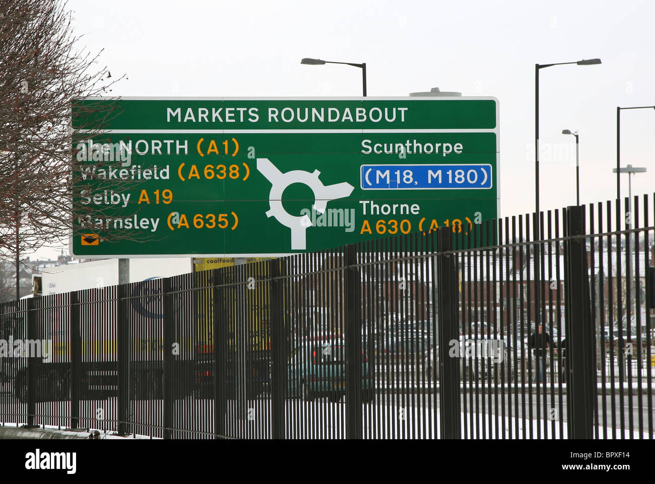 M18 junction hi-res stock photography and images - Alamy