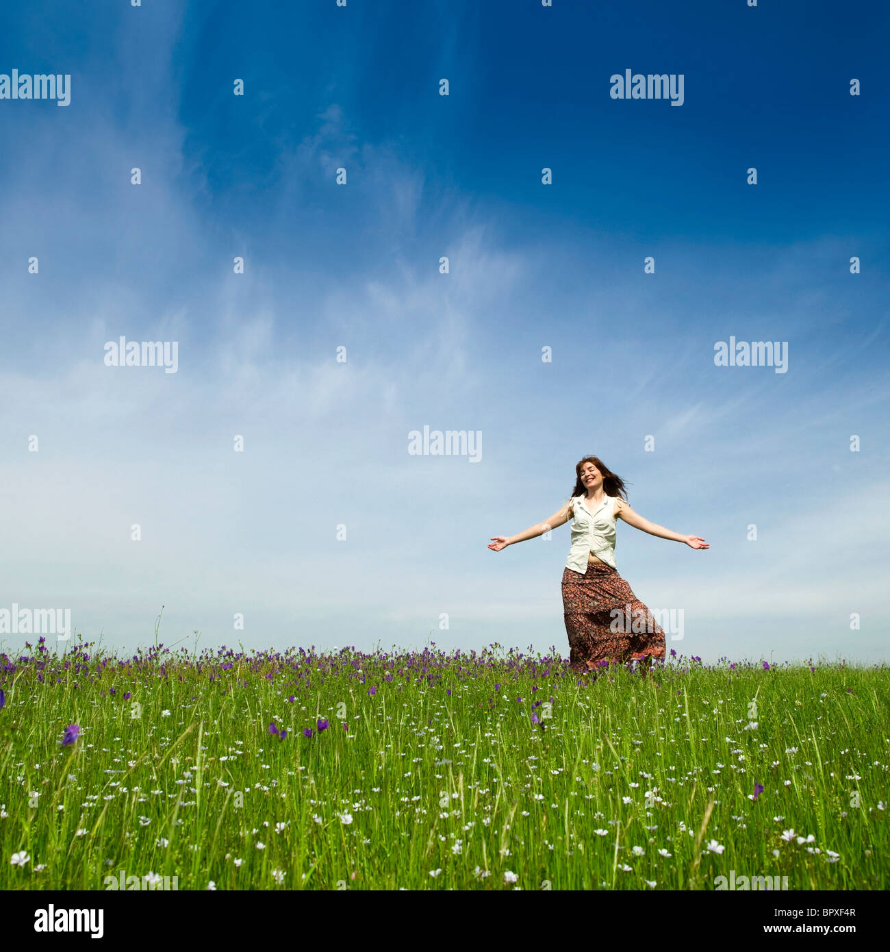 Spring dancing hi-res stock photography and images - Alamy