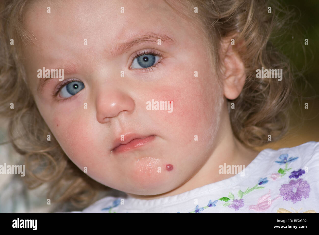 baby toddler child pose engaging face expression Stock Photo - Alamy