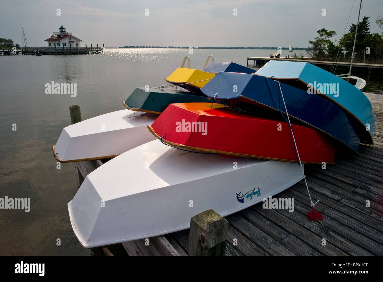 Roanoke Marshes Light is a replica marsh light from North Carolina's ...