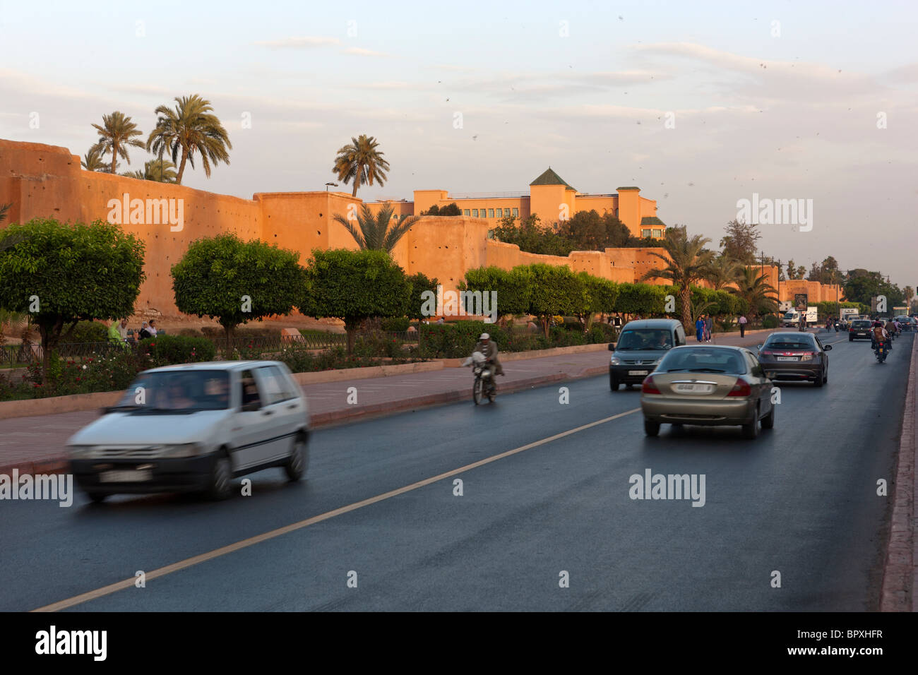 Old city wall. Marrakech, Morocco, North Africa, Africa Stock Photo - Alamy