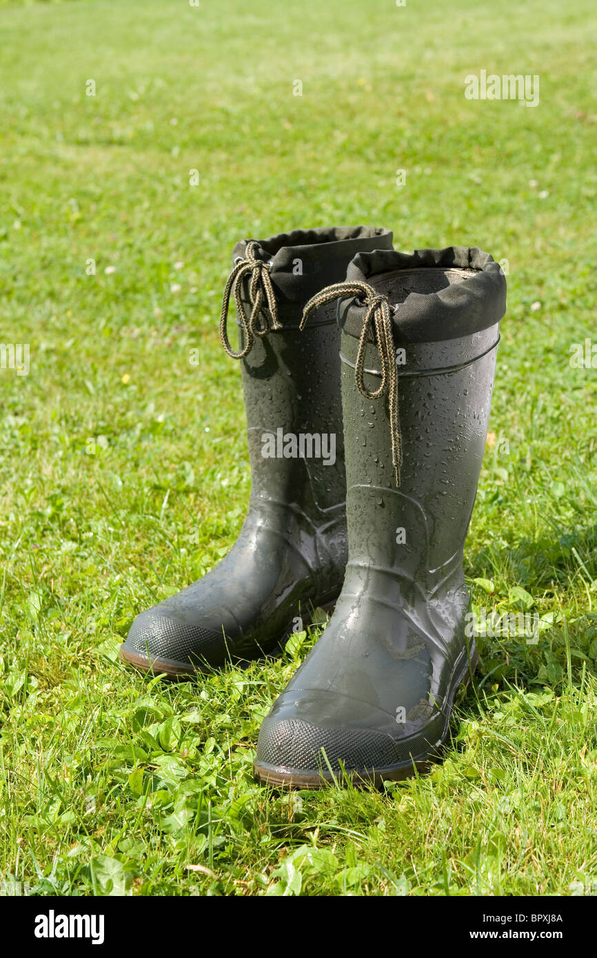 Modern gumboots hi-res stock photography and images - Alamy