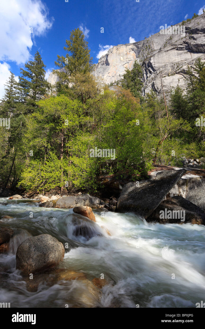 Mountain river in Yosemite National Park, California Stock Photo - Alamy