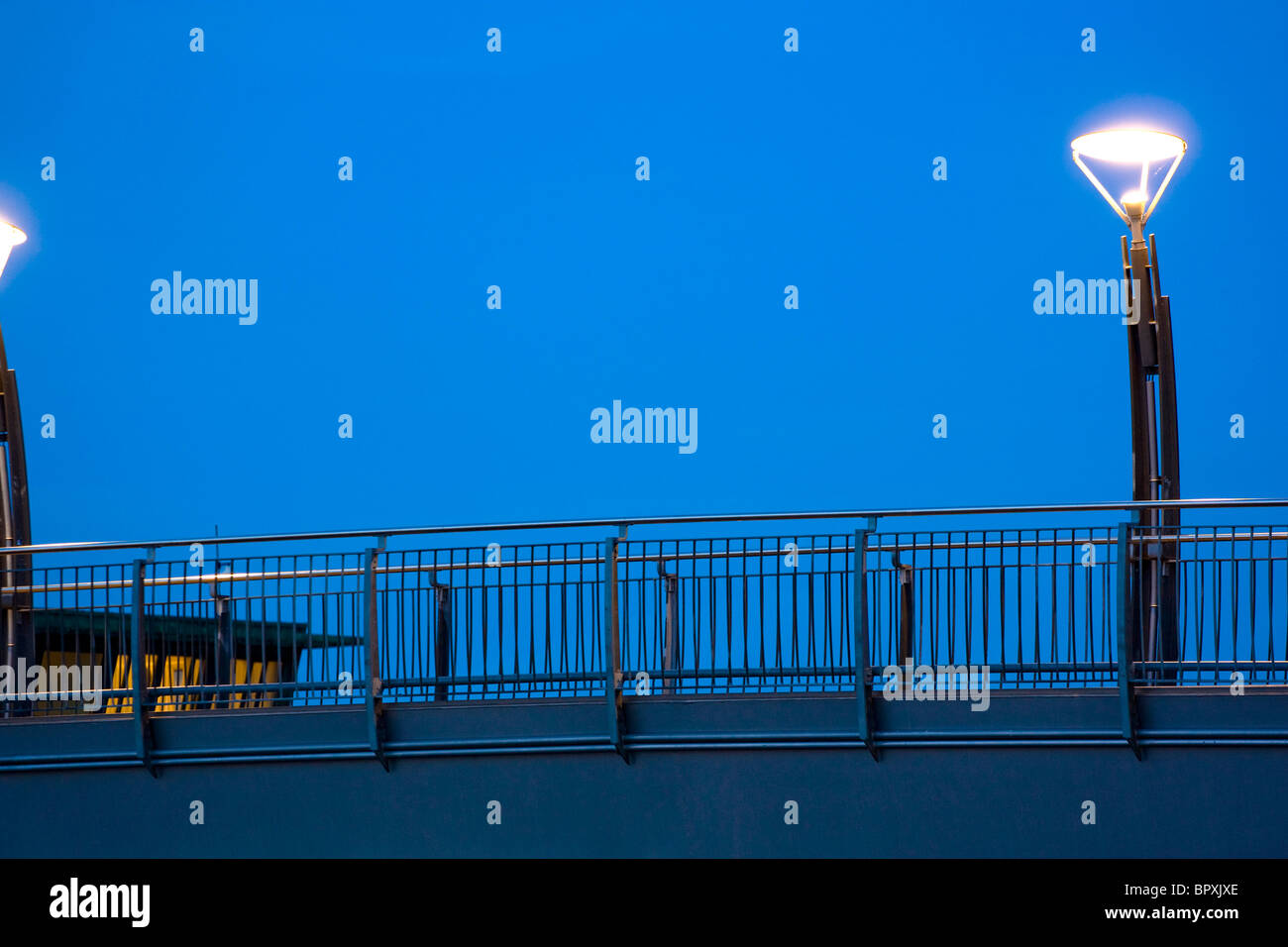 A street light over a bridge in Tonsberg, Norway Stock Photo - Alamy