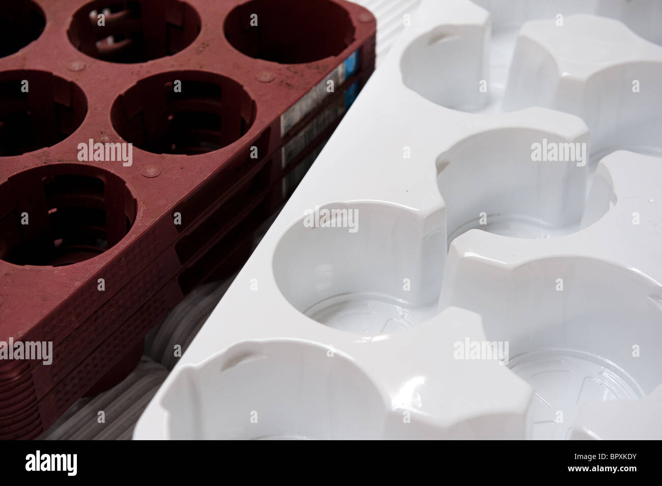 Flower plastic containers hi-res stock photography and images - Alamy