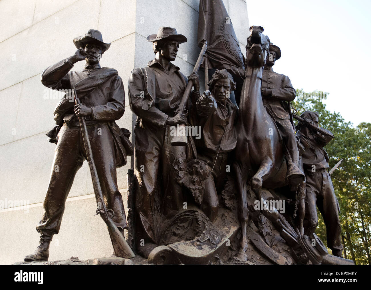 American Civil War memorial statue - Gettysburg, Pennsylvania, USA ...