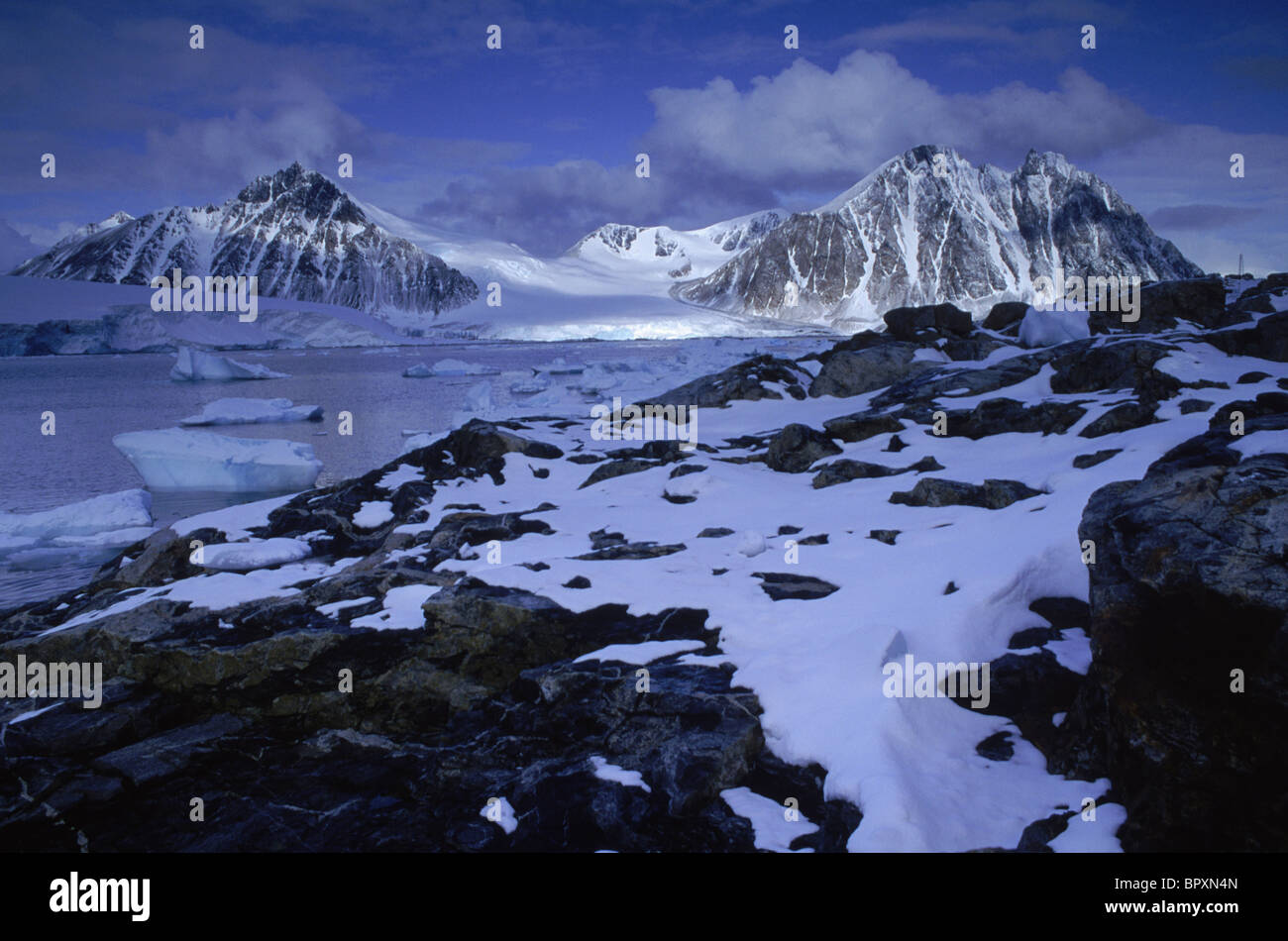 Mountains in Antarctica Stock Photo - Alamy