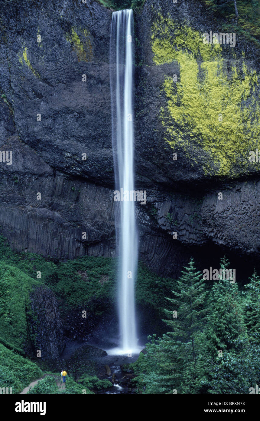 A cascading waterfall Stock Photo - Alamy