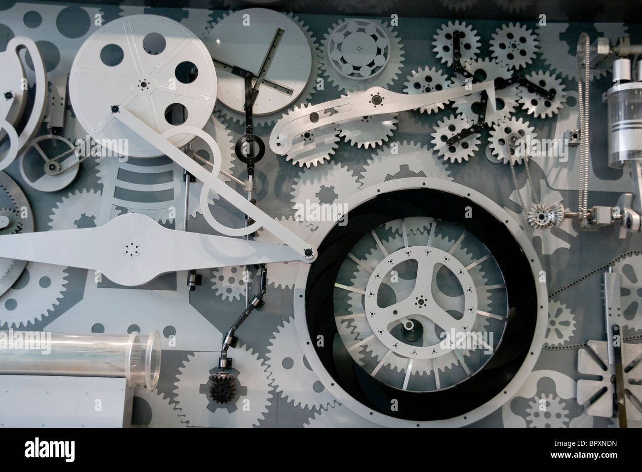 The working principle of various mechanical Stock Photo - Alamy