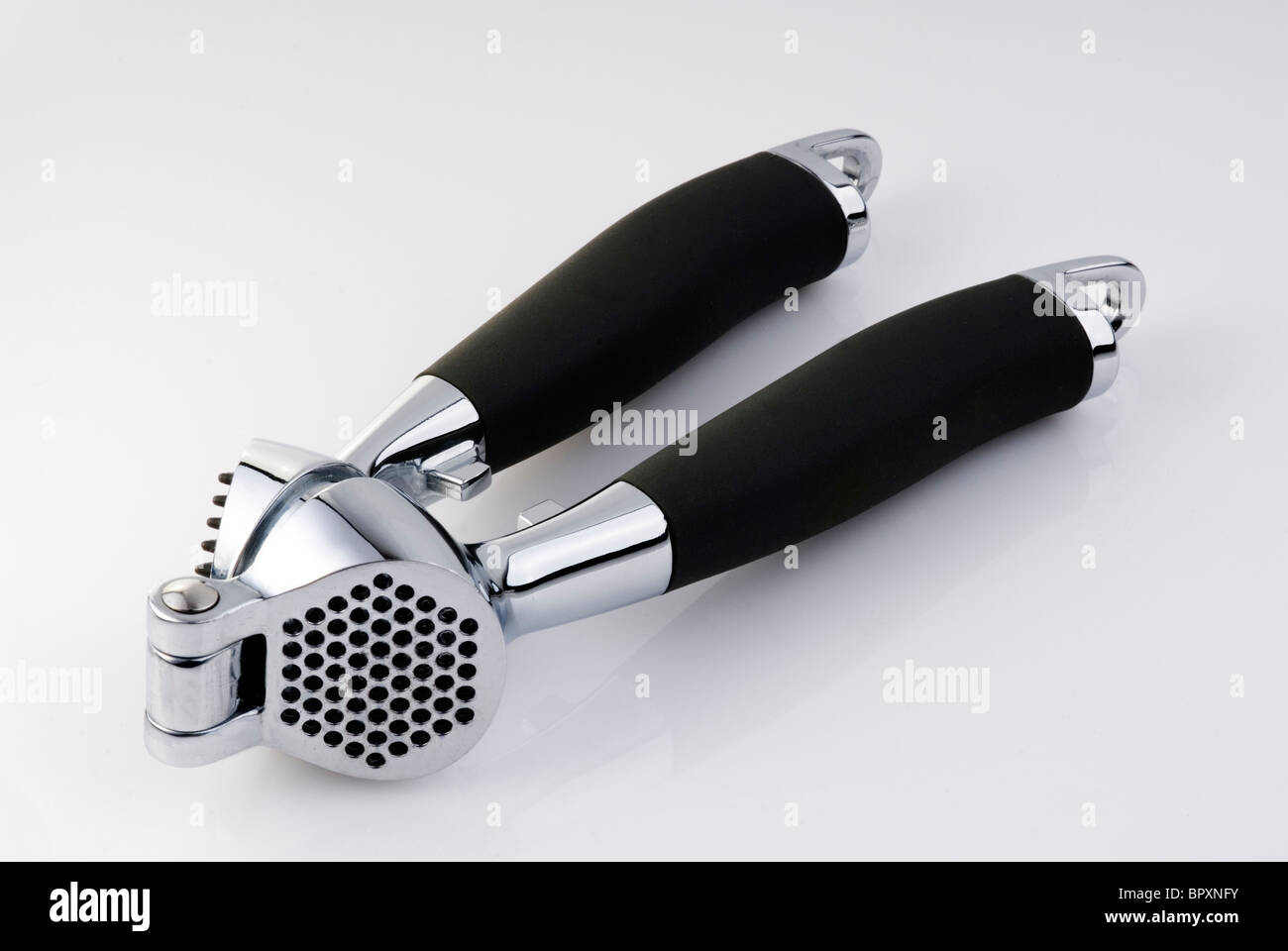 Garlic isolated press hi-res stock photography and images - Alamy