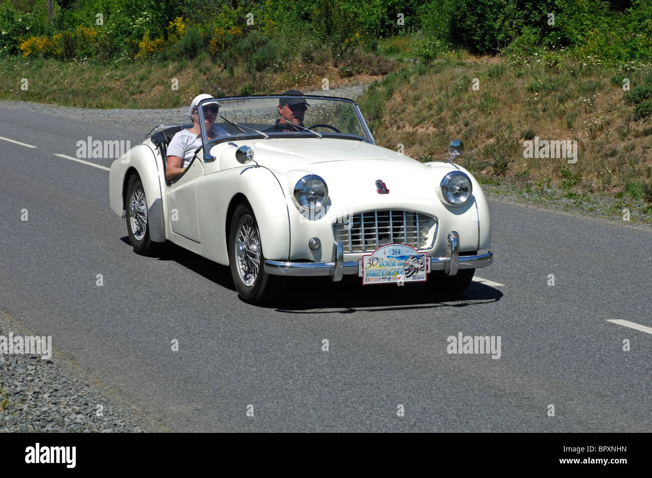 1957 triumph tr3 hi-res stock photography and images - Alamy