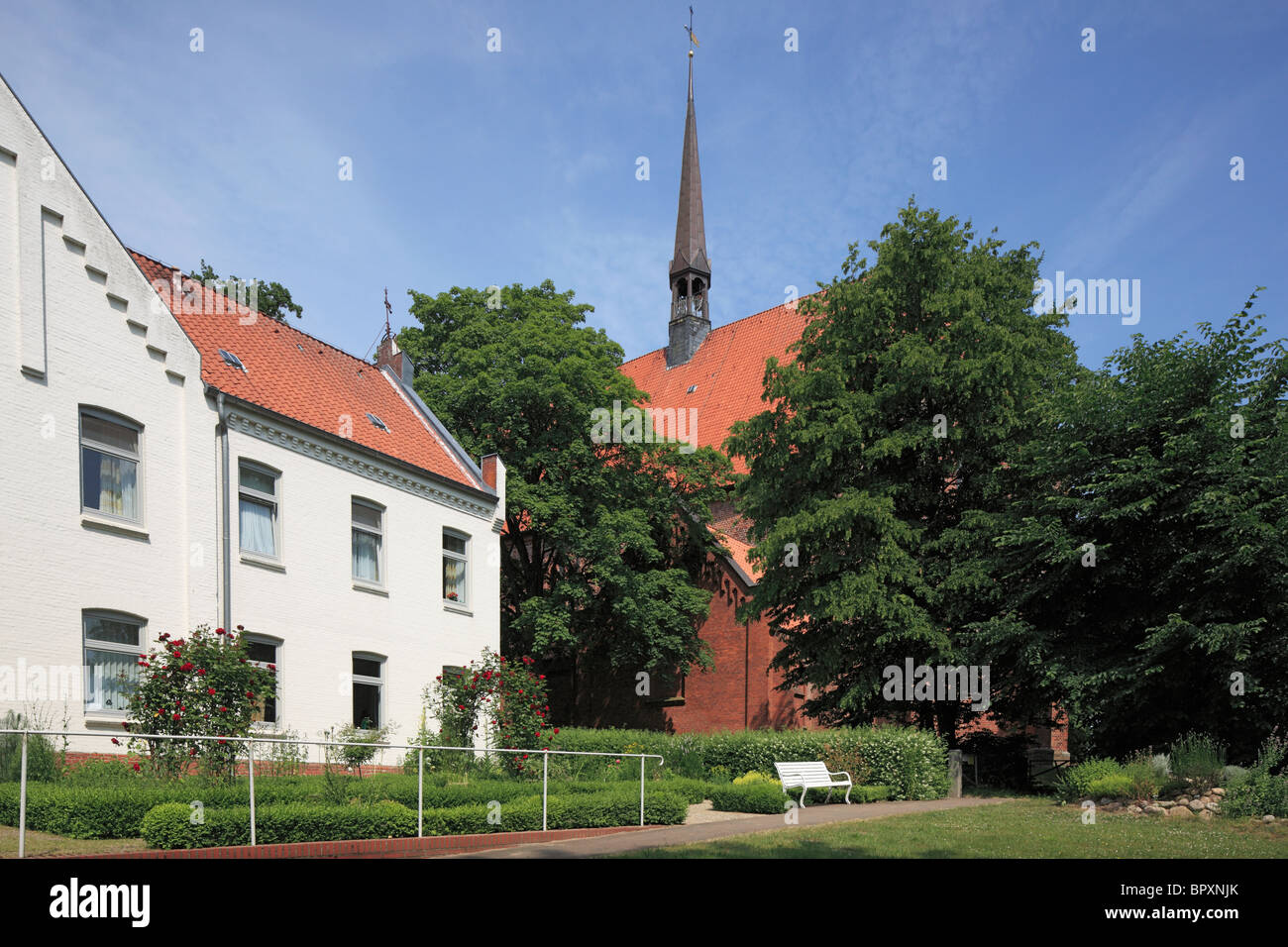 Klosterkirche des ehemaligen Augustiner-Chorherrenstifts in Bordesholm ...