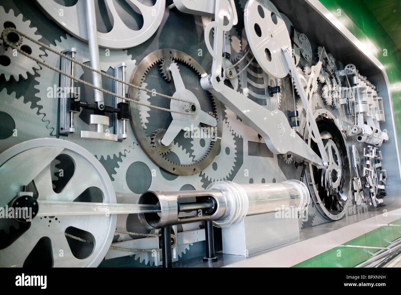 The working principle of various mechanical Stock Photo - Alamy