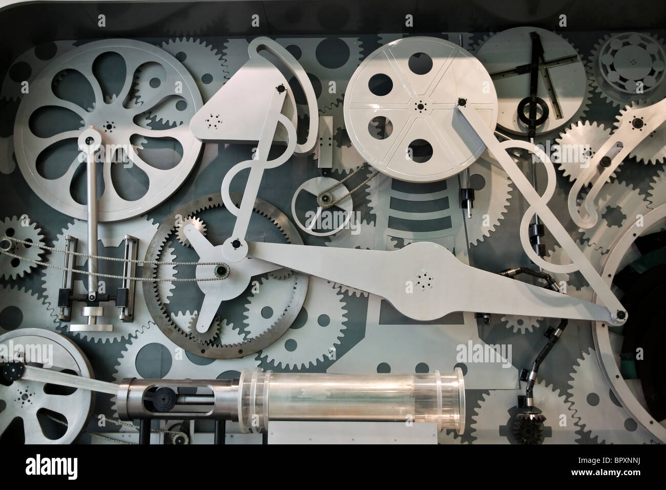 The working principle of various mechanical Stock Photo - Alamy