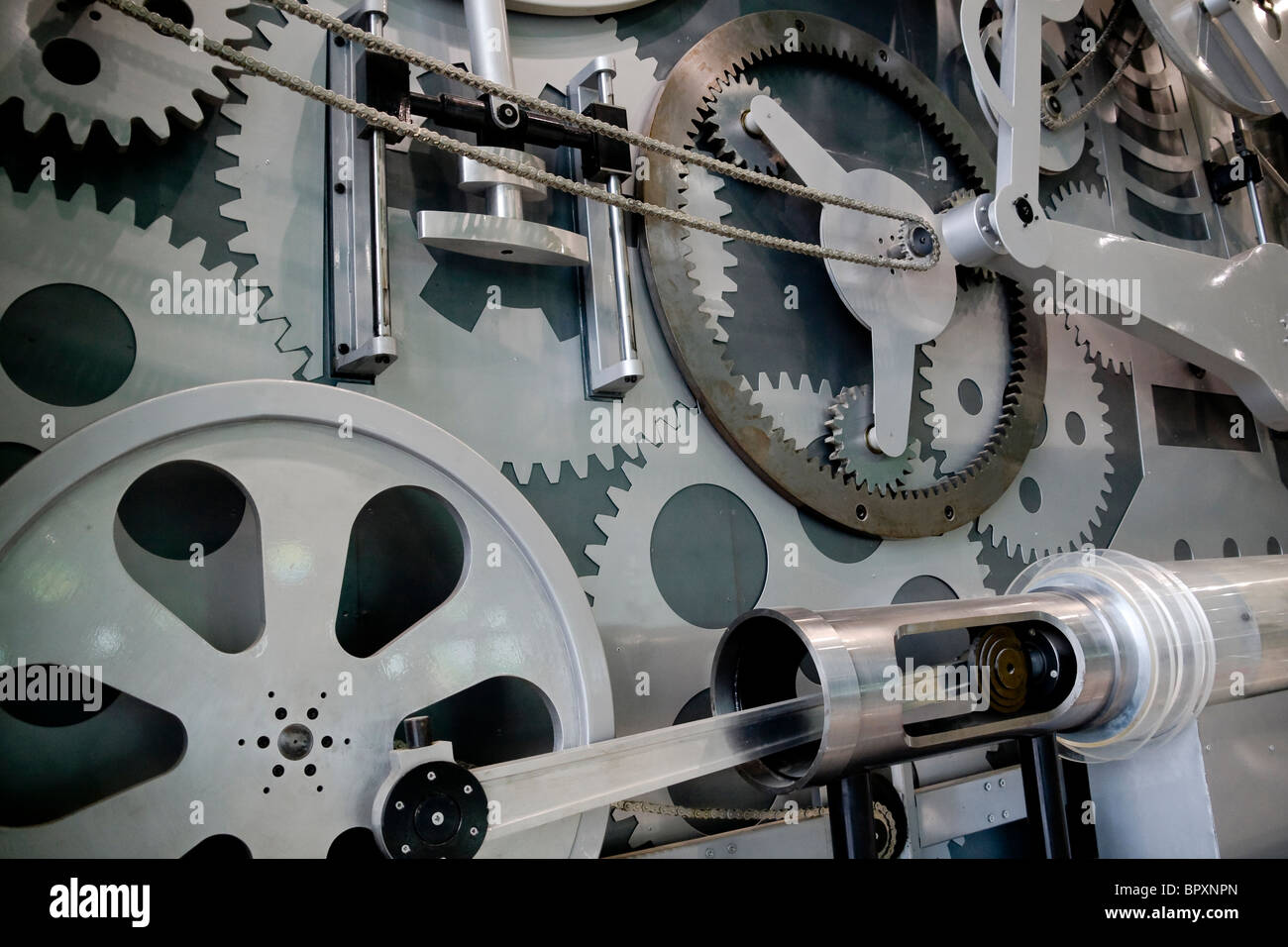 The working principle of various mechanical Stock Photo - Alamy
