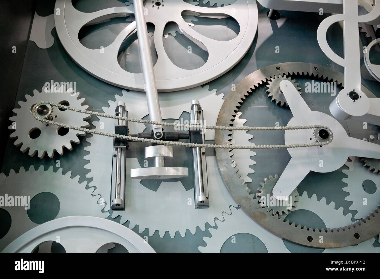 The working principle of various mechanical Stock Photo - Alamy