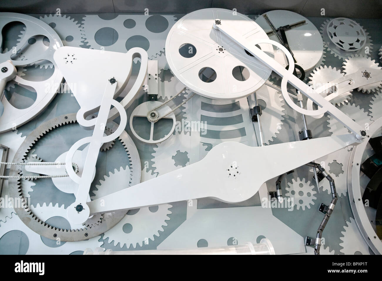 The working principle of various mechanical Stock Photo - Alamy