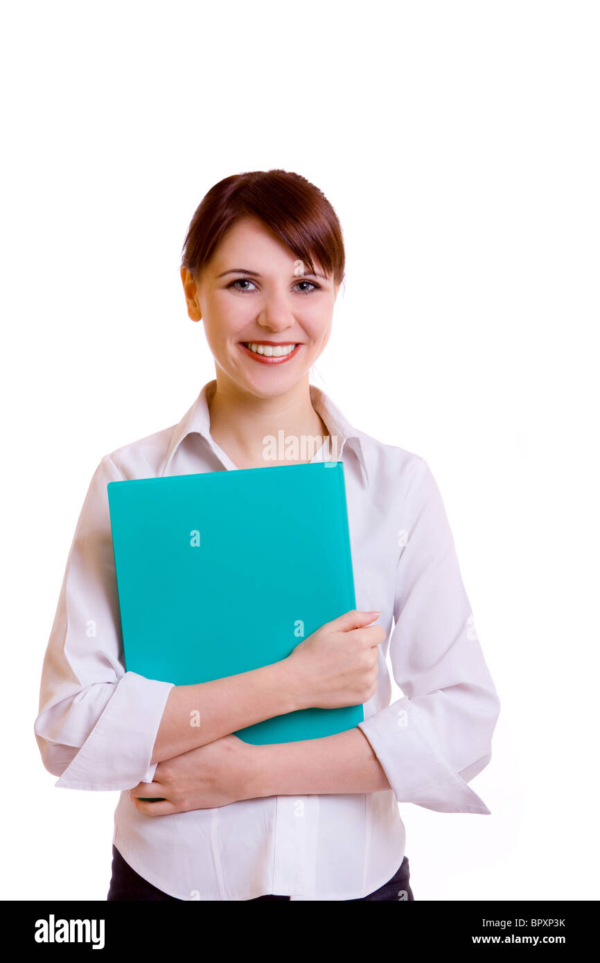 Woman student isolated on hi-res stock photography and images - Alamy