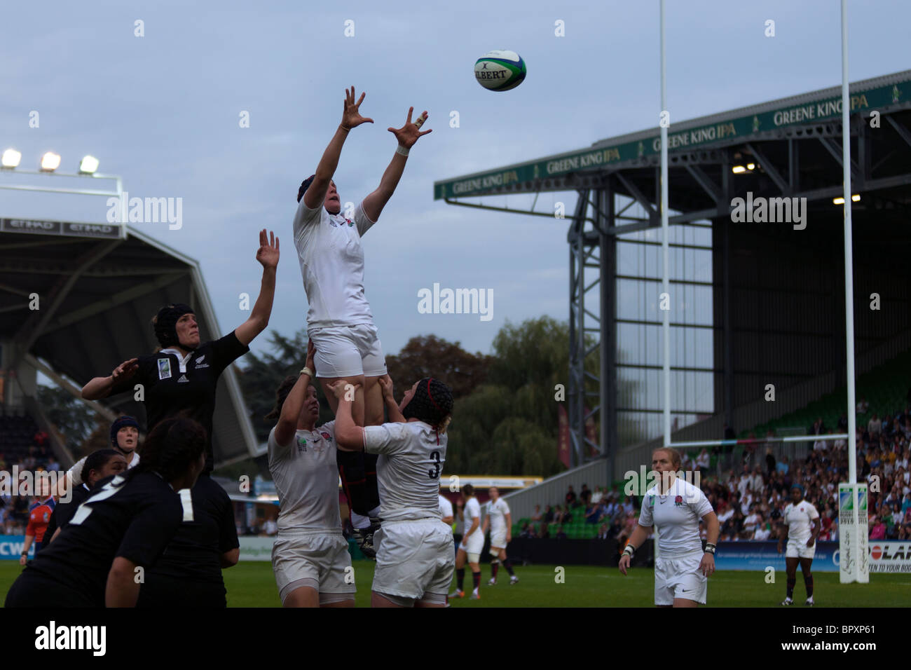 England v New Zealand, Womens Rugby World Cup Final, The Stoop ...