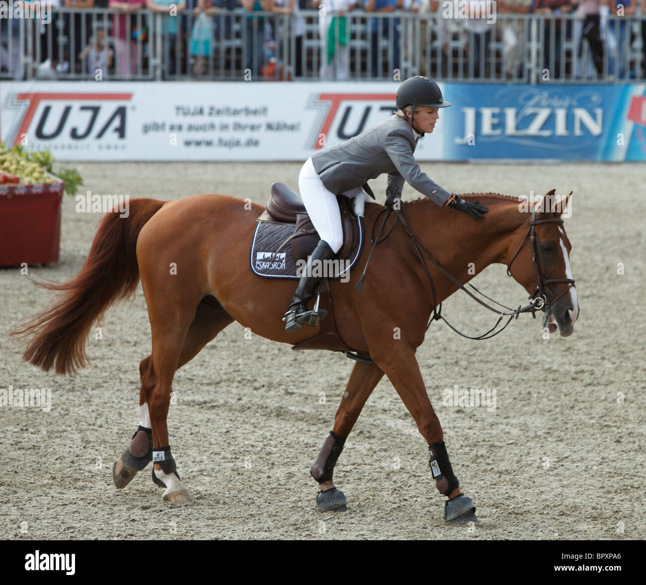 equestrian sports, German championships jumping and dressage 2010 in ...