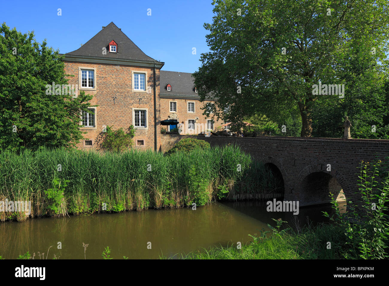 Burg Bachem in Frechen-Bachem, Ville, Naturpark Rheinland, Nordrhein ...