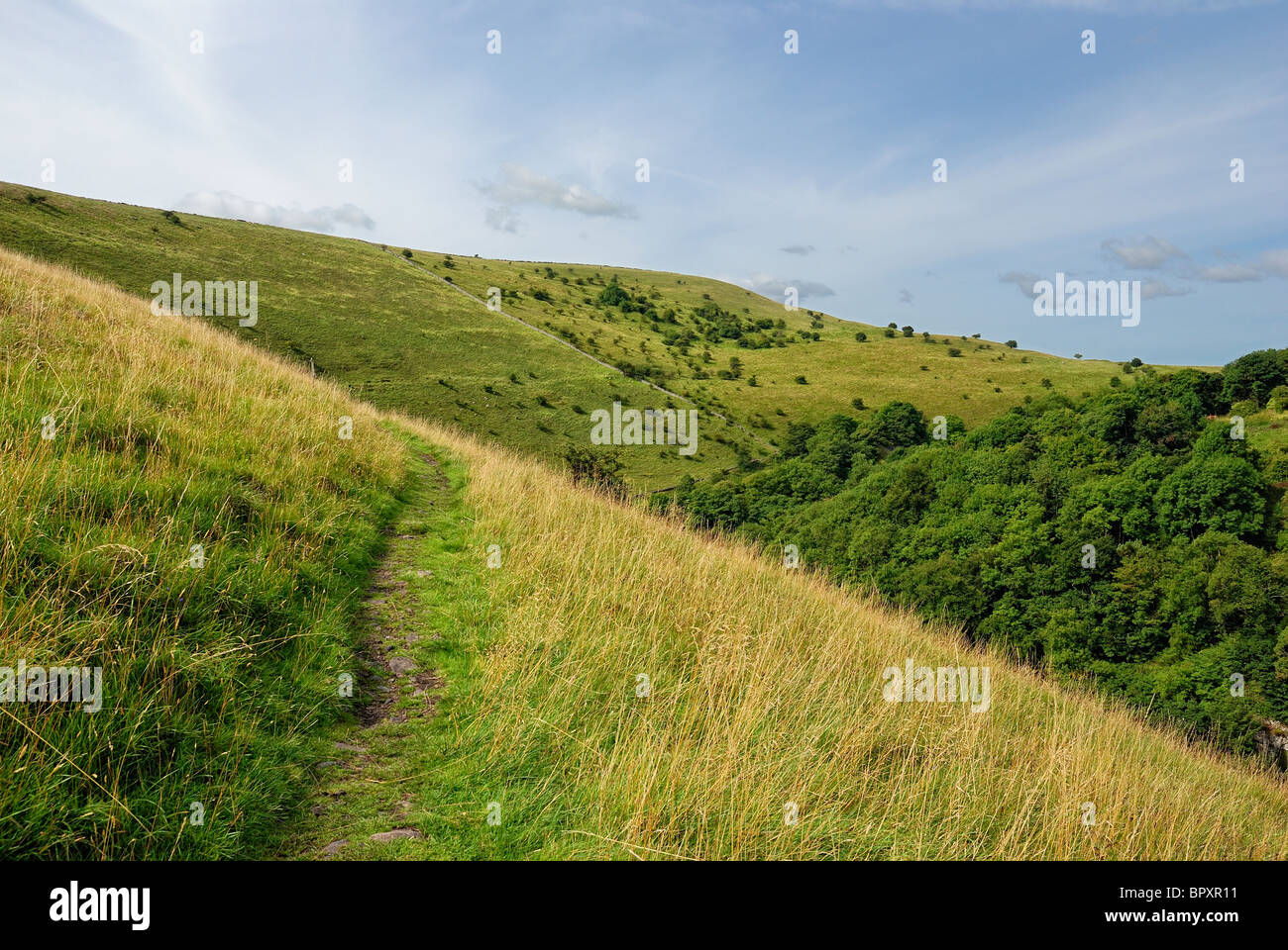 Millers dale Derbyshire england UK Stock Photo - Alamy