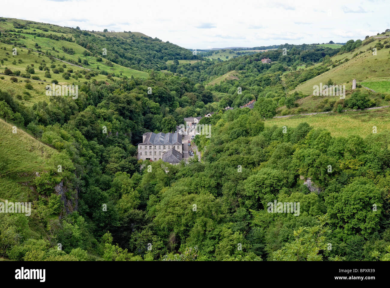 Litton mill derbyshire uk hi-res stock photography and images - Alamy