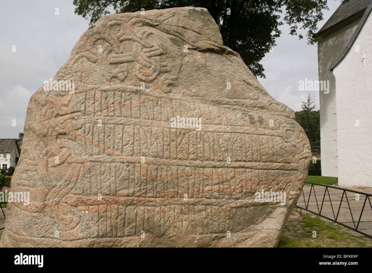 Jelling rune stone hi-res stock photography and images - Alamy
