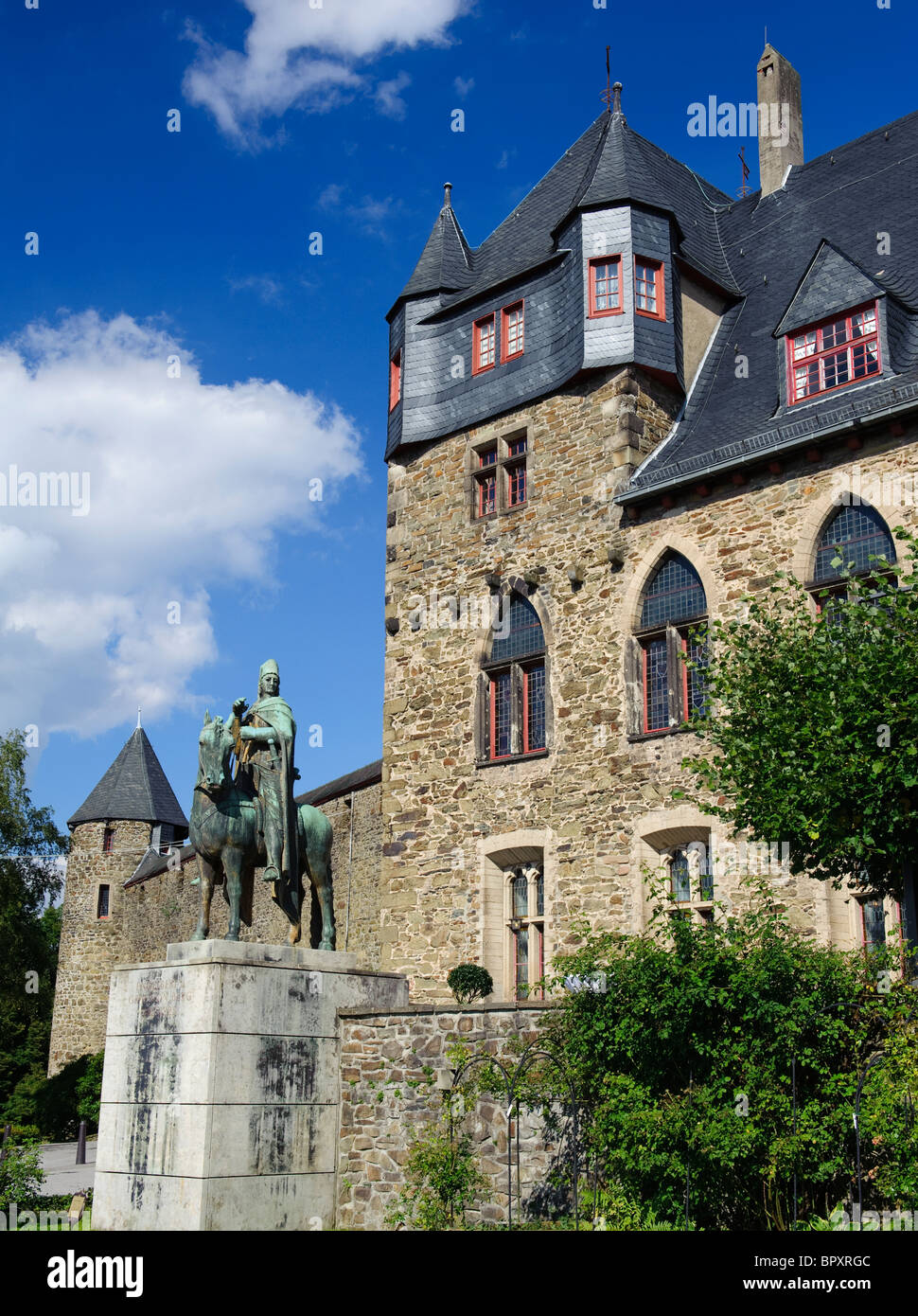 Castle Burg near Solingen Stock Photo - Alamy