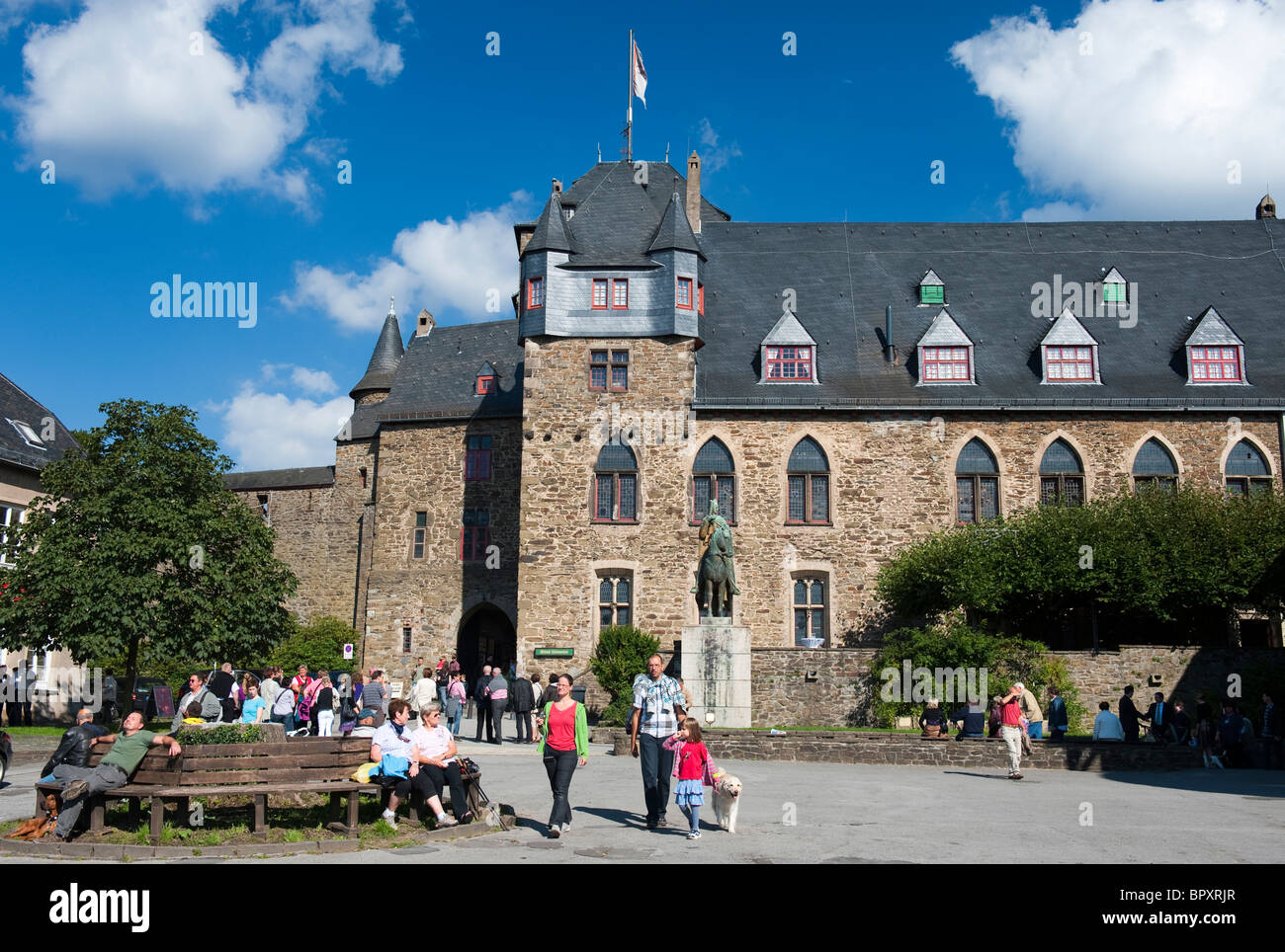 Castle Burg near Solingen Stock Photo - Alamy