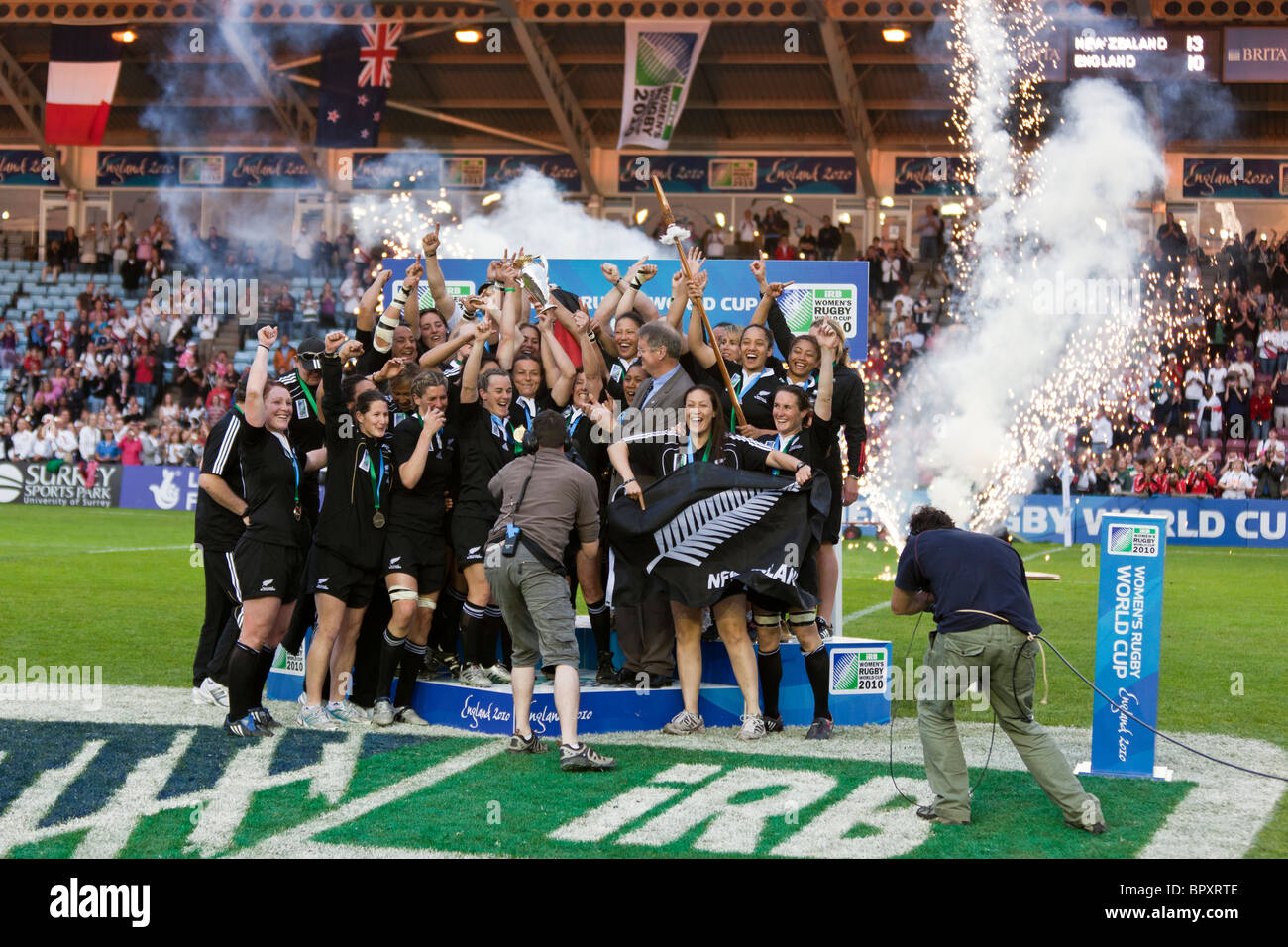 England v New Zealand, Womens Rugby World Cup Final, The Stoop ...