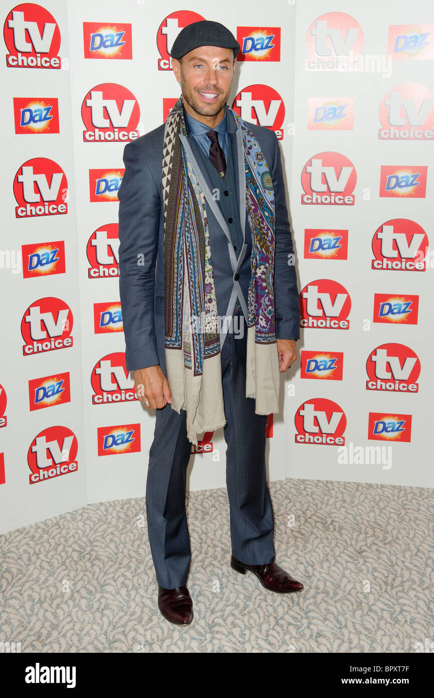 Jason Gardner at the "TV Choice Awards 2010", Dorchester Hotel, London ...