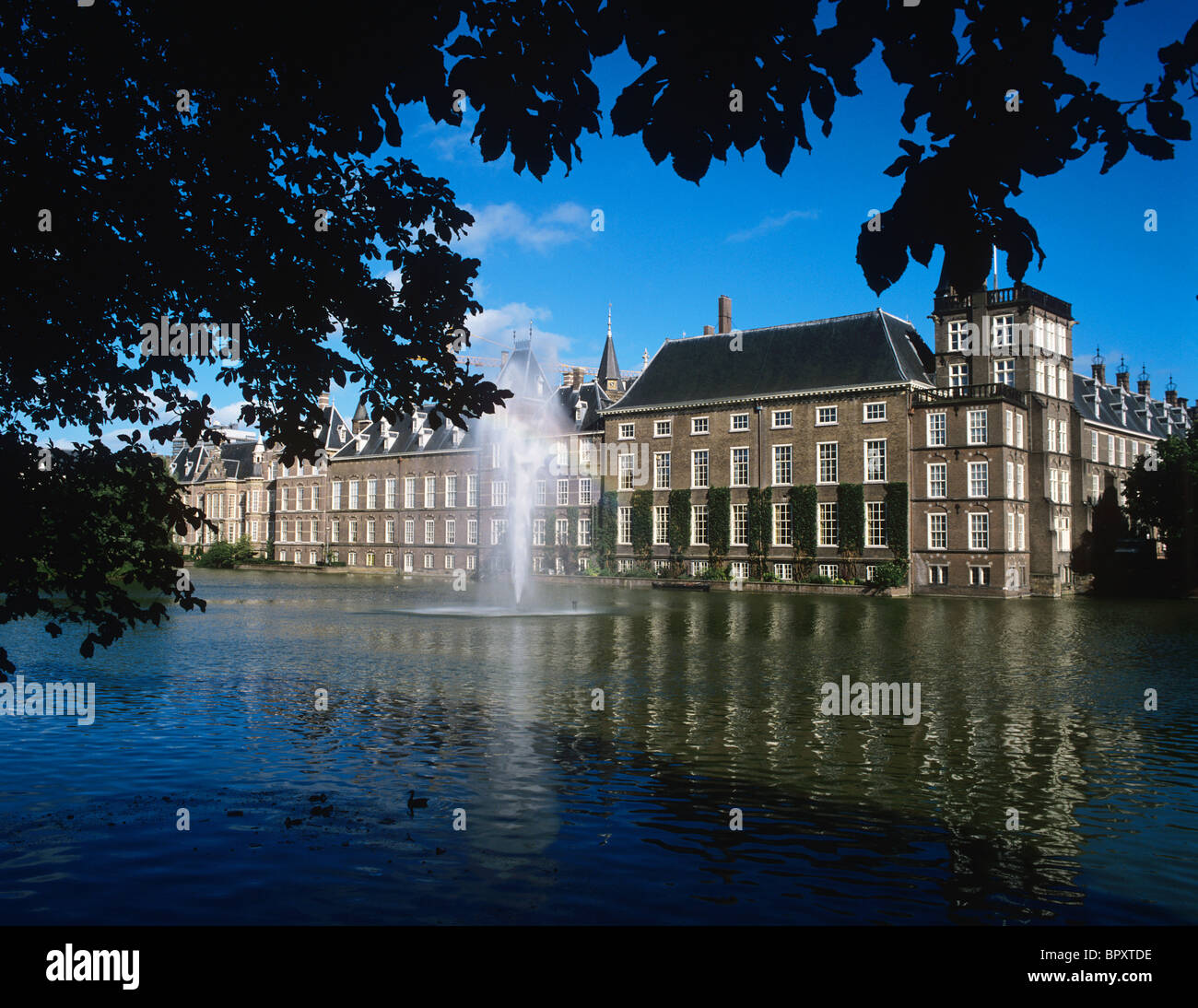 The Binnenhof, historic buildings in The Hague home to the Dutch ...