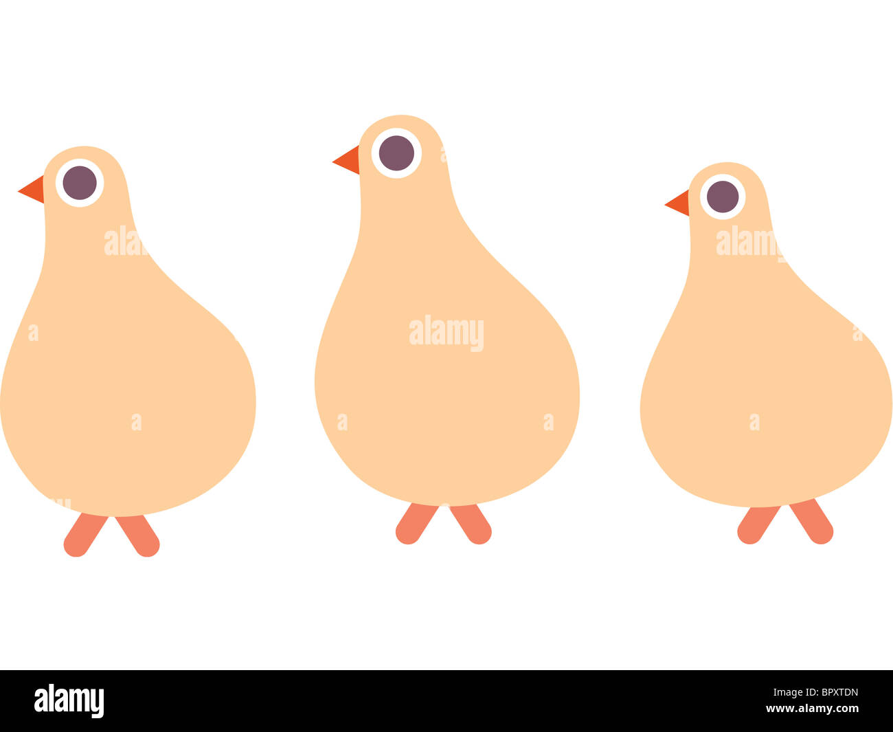 Drawings of animals and birds hi-res stock photography and images - Alamy