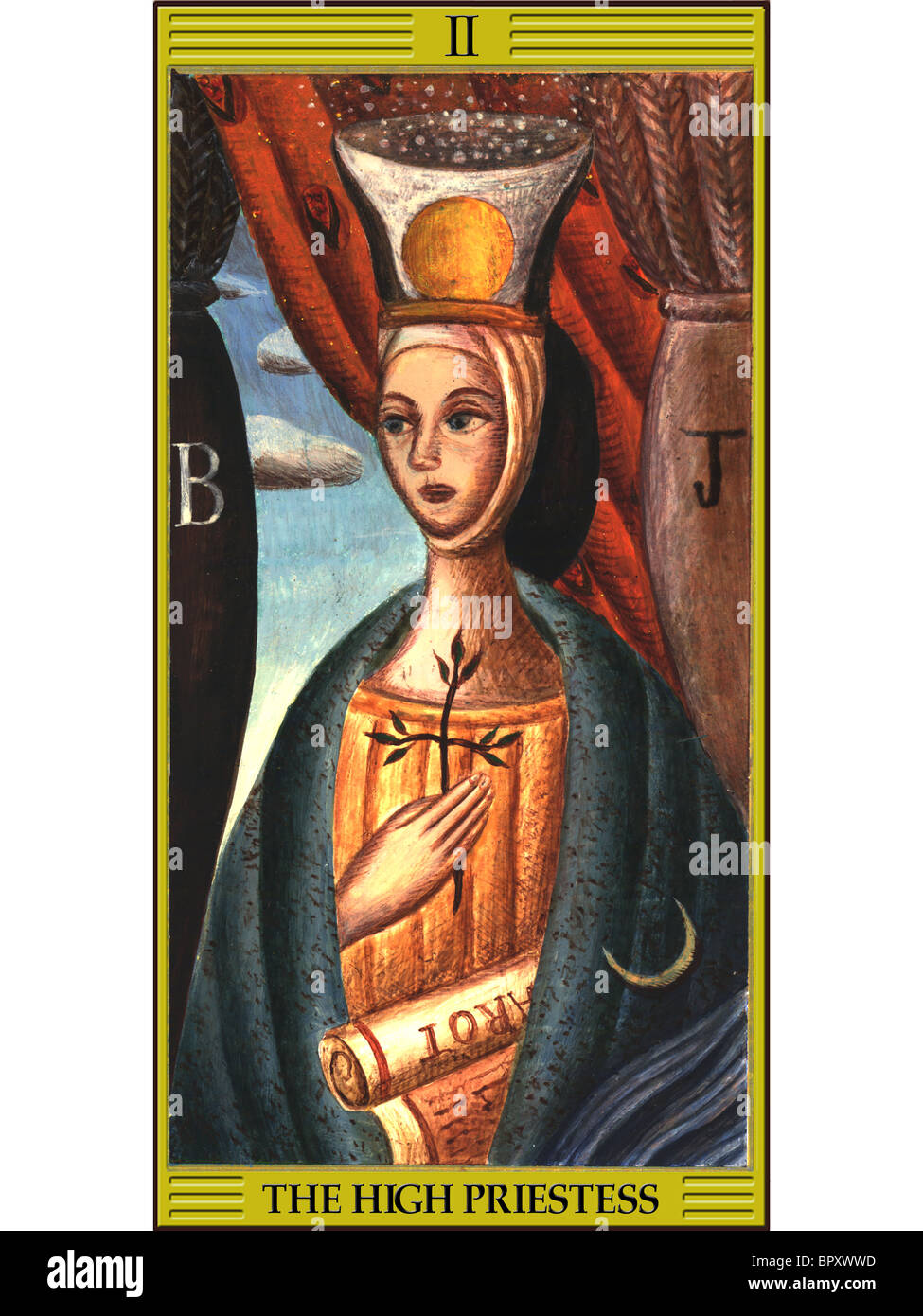 High priestess tarot hi-res stock photography and images - Alamy