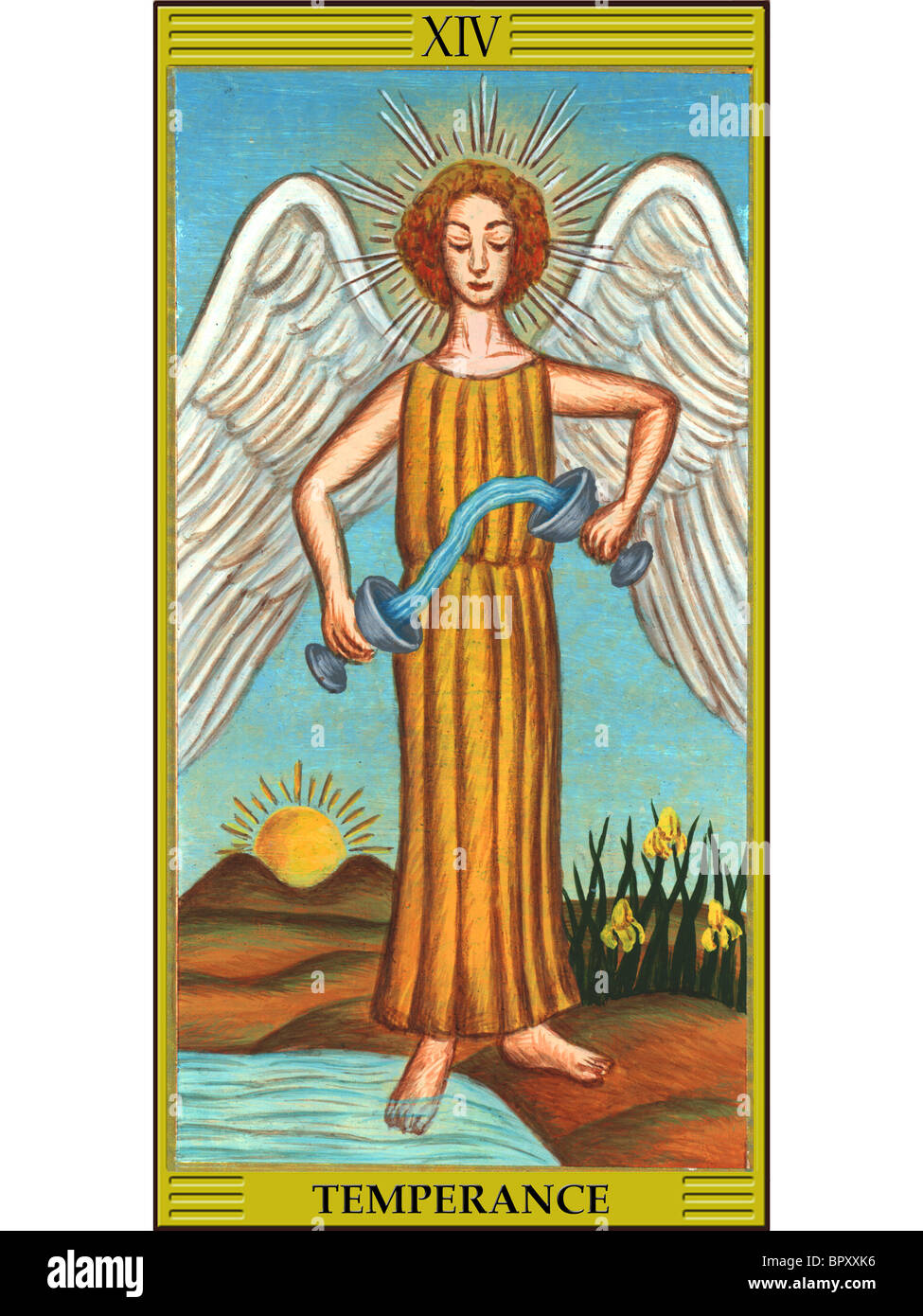 Tarot temperance hi-res stock photography and images - Alamy