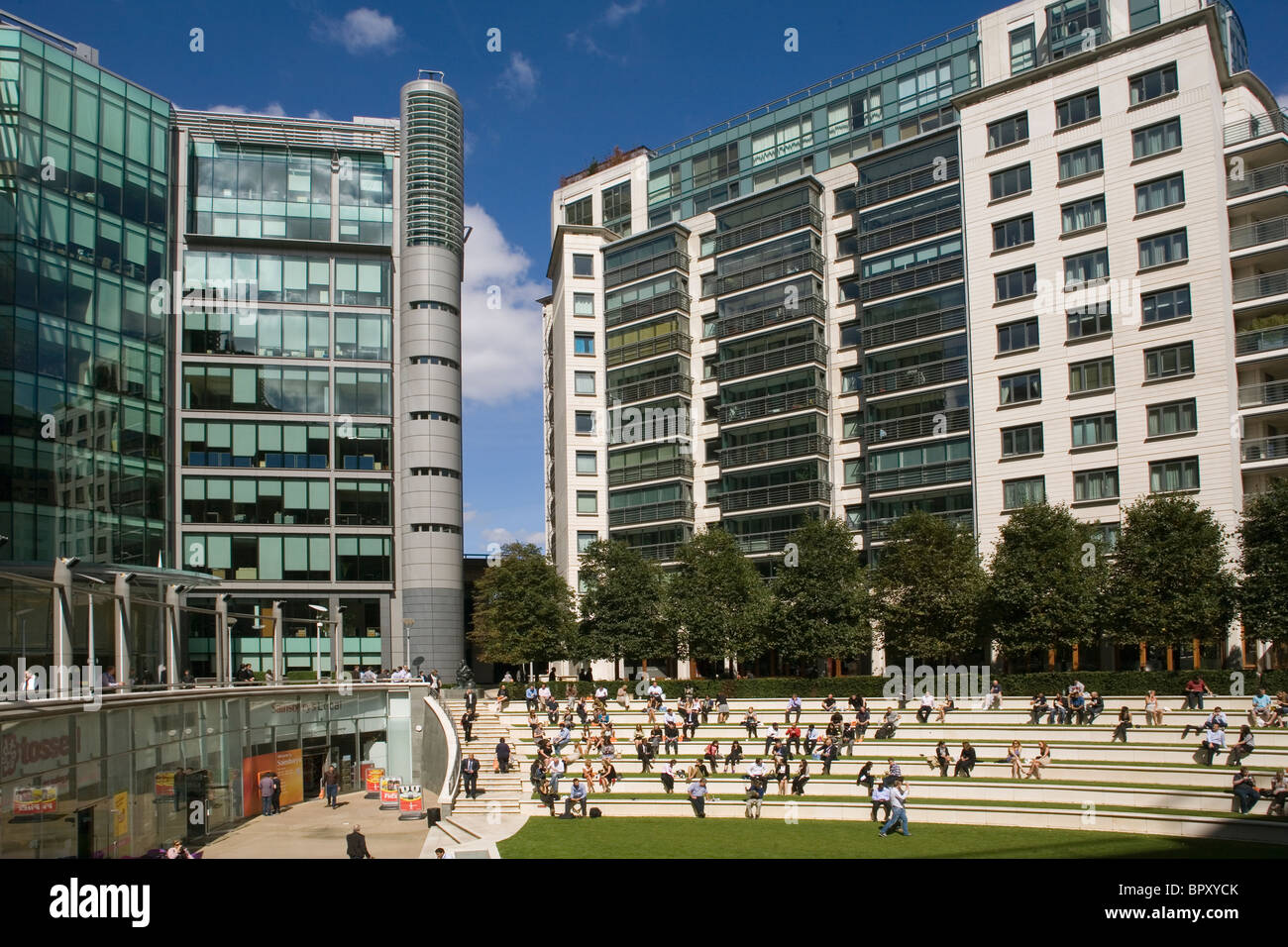 England London Sheldon square, Paddington central Stock Photo - Alamy