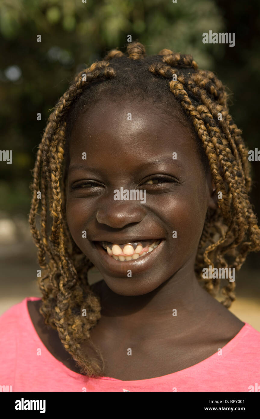 Senegal girl hi-res stock photography and images - Alamy