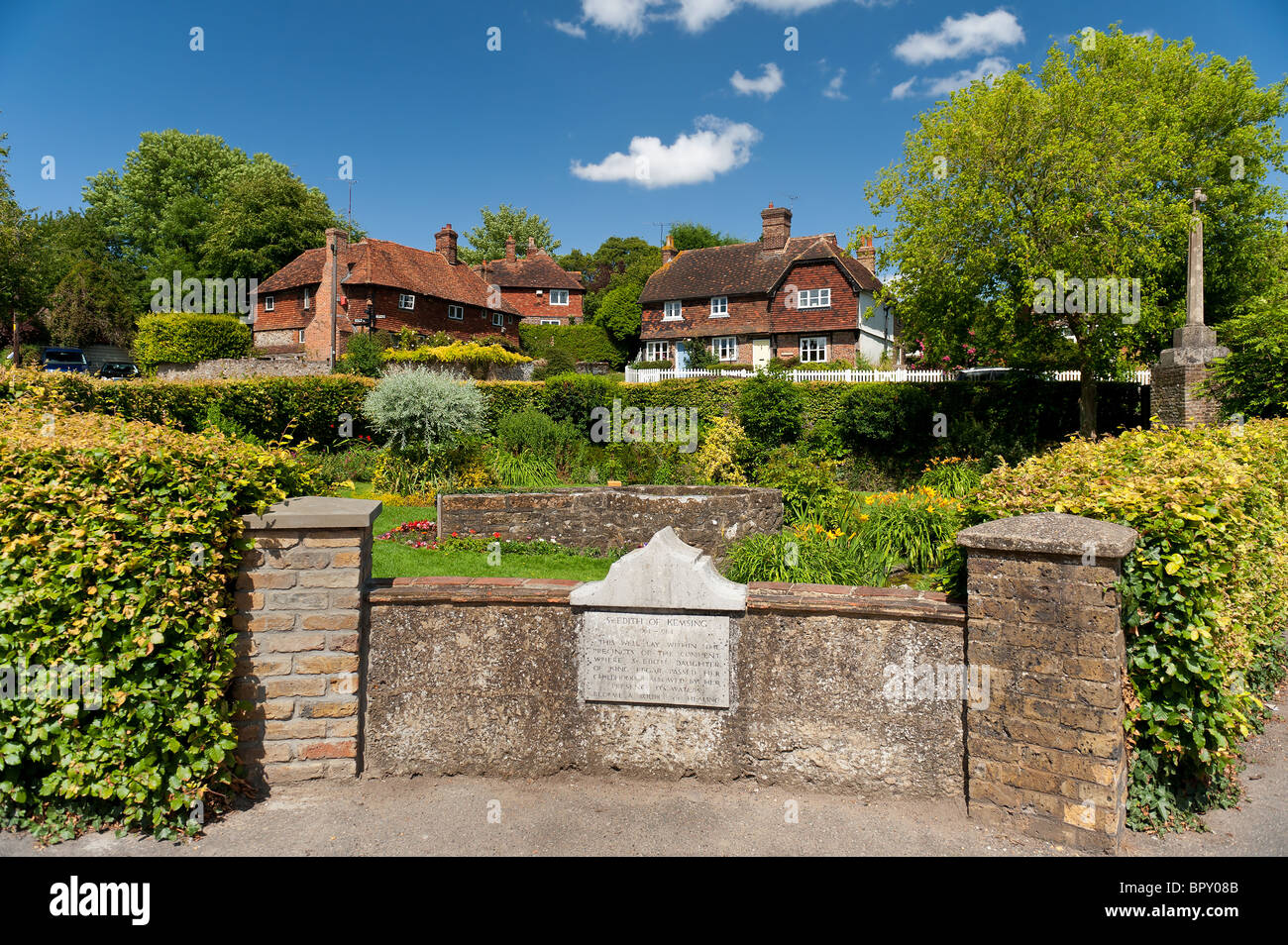 Kentish village of Kemsing, Sevenoaks, Kent Stock Photo - Alamy