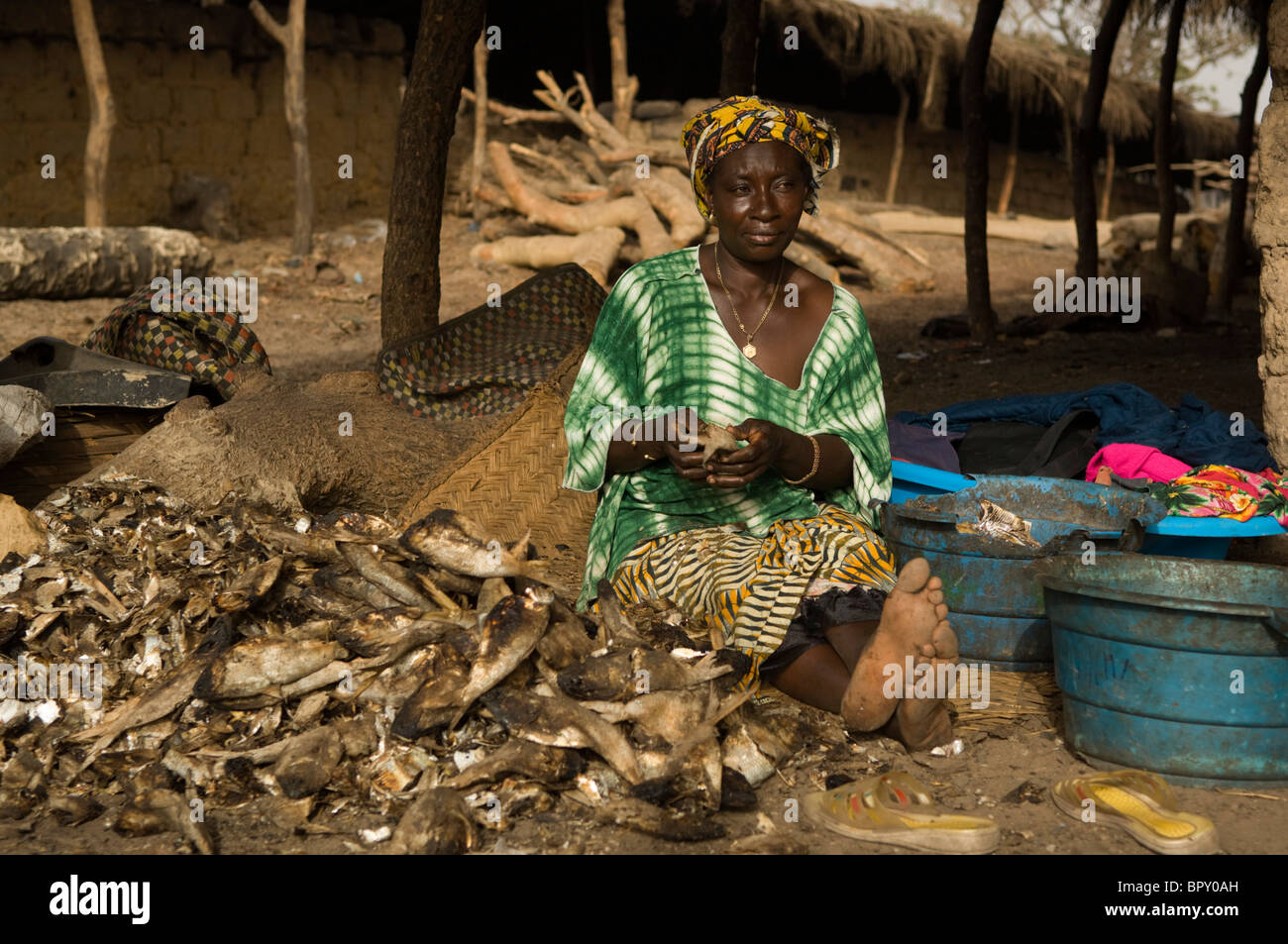 Rural village in senegal hi-res stock photography and images - Alamy