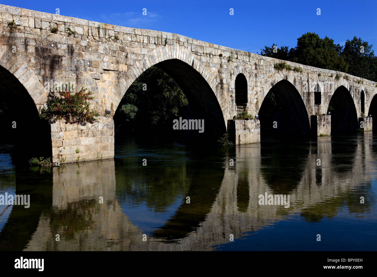 Roman bridge ponte porto braga hi-res stock photography and images - Alamy